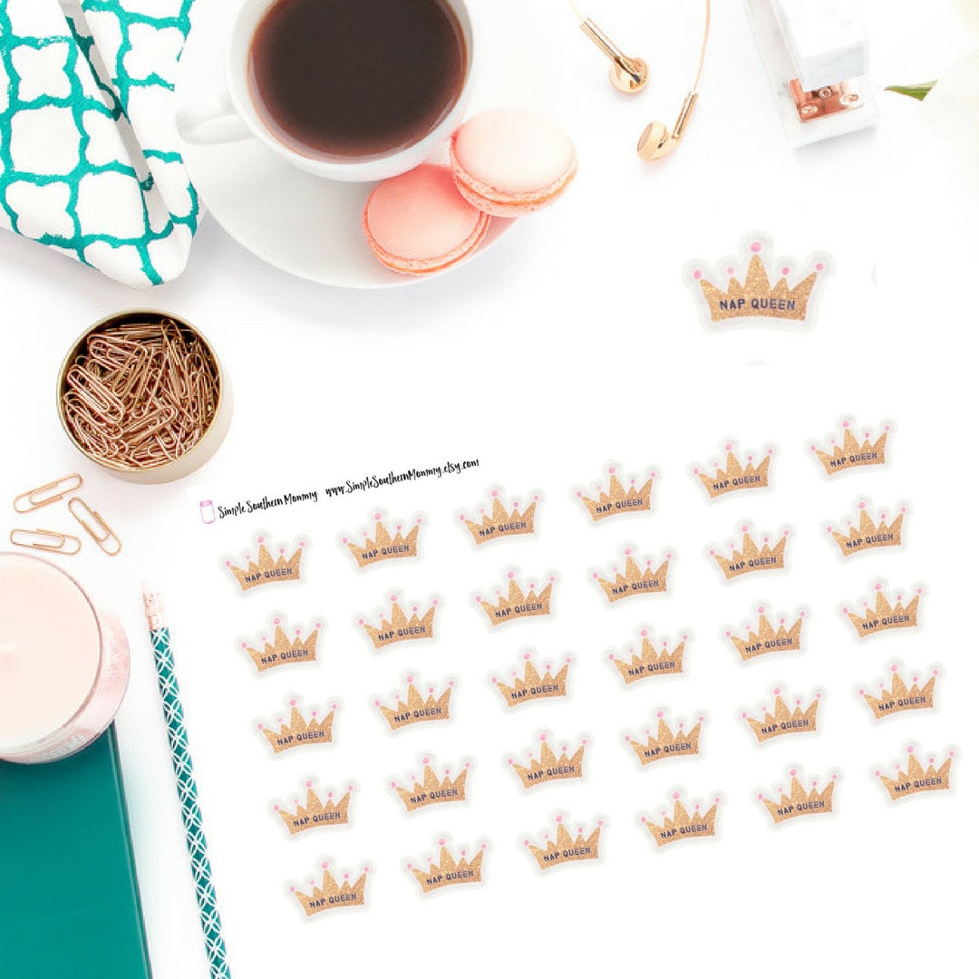 Nap Queen Stickers Southern Stickers Stickers Country Chic Stickers ...