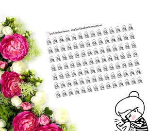 Pain Rating Planner Stickers Pain Faces Stickers Pain Level Tracking ...