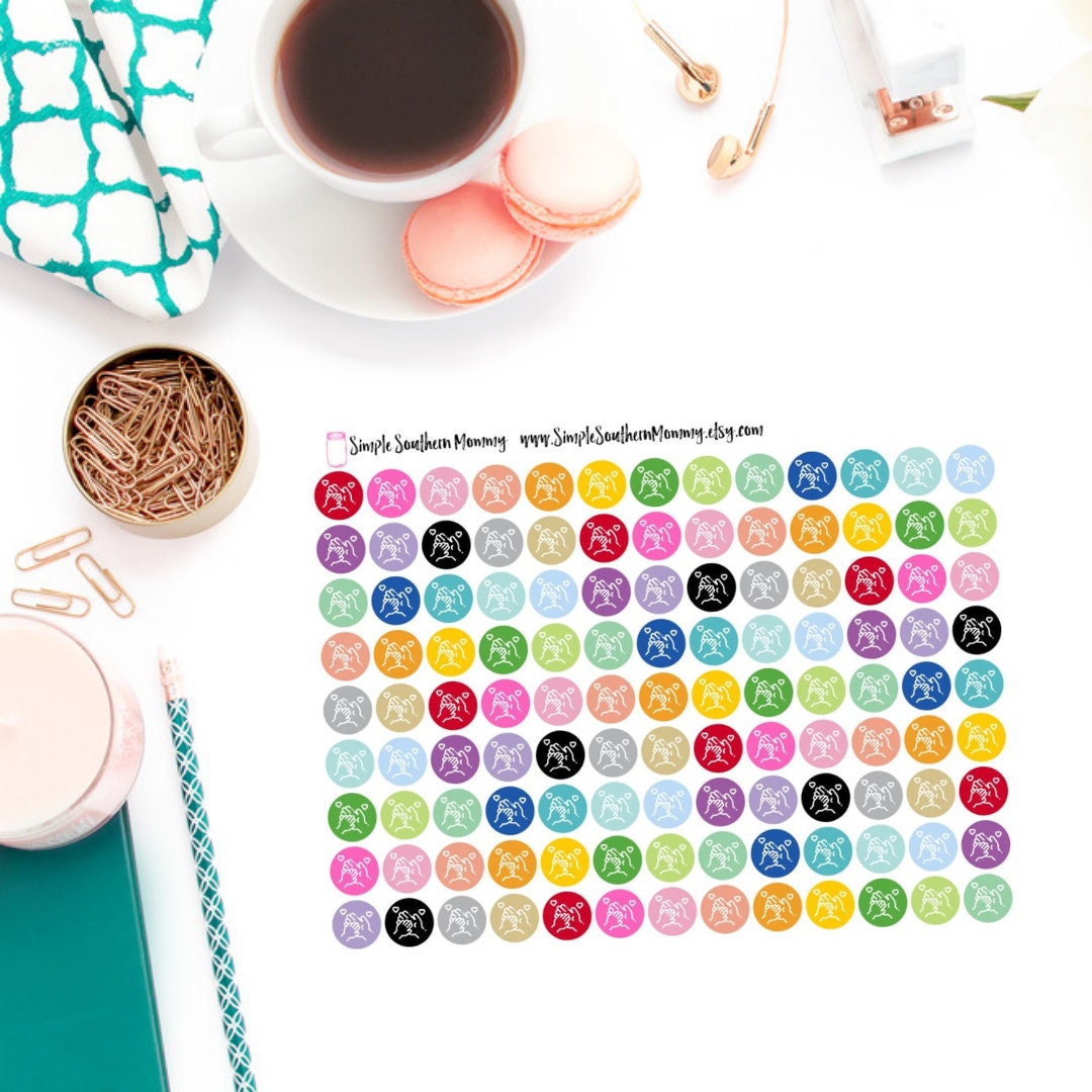 Therapy Functional Dot Stickers Color Coding Stickers Functional ...