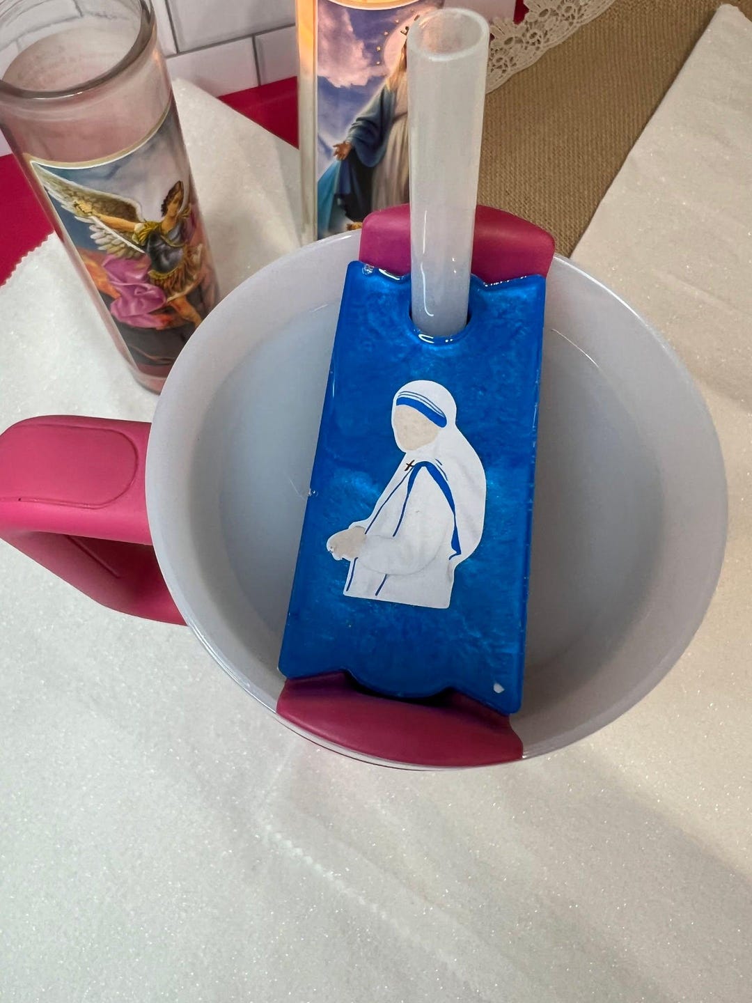Saint Teresa of Calcutta Faith on the Go – 30oz Cup Accessories ...