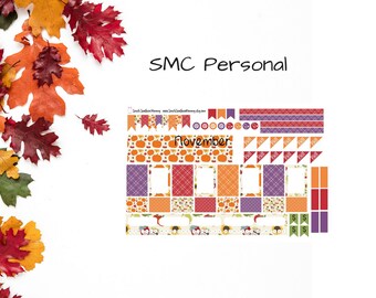 MONTHLY Personal OR Half Letter SMC December Holiday Express Sticker ...