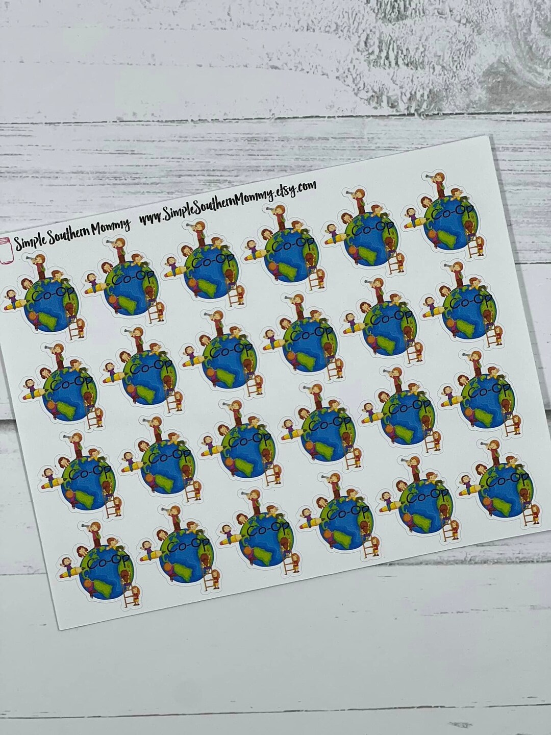 Co-op Stickers Planner Stickers Mom Life Stickers After School Stickers ...