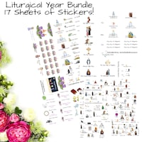 Catholic Stickers - Etsy