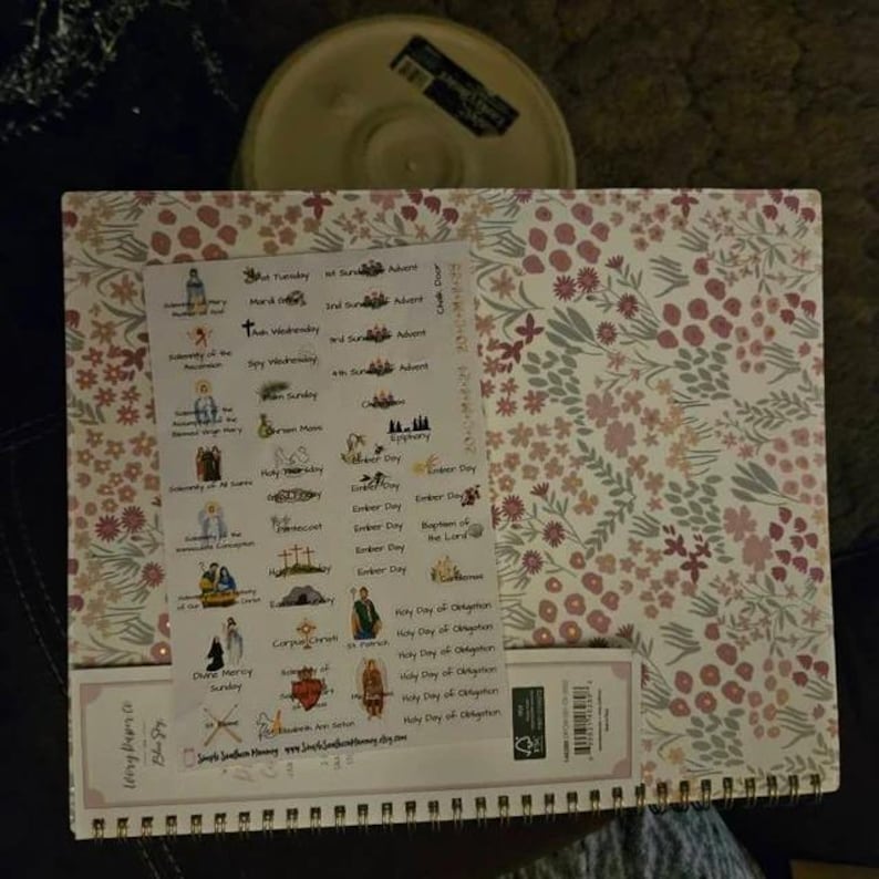 Liturgical Year Stickers Catholic Stickers Catholic Journal Stickers ...