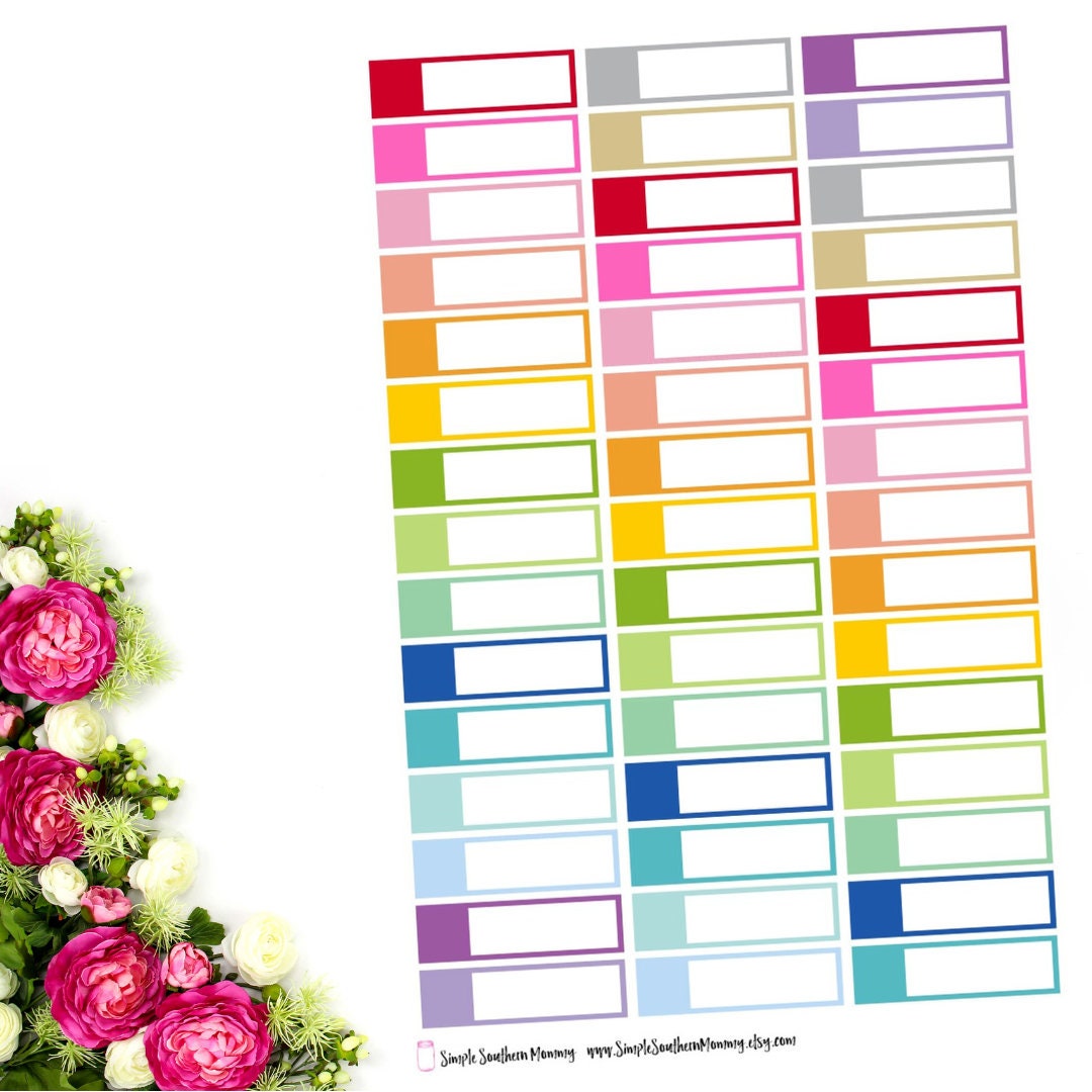 Medium Appointment Stickers Color Coding Stickers Functional Stickers ...