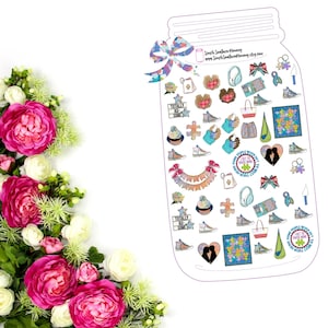 Autism Awareness Simple Weekly Sticker Kit A La Carte Stickers Mini ...