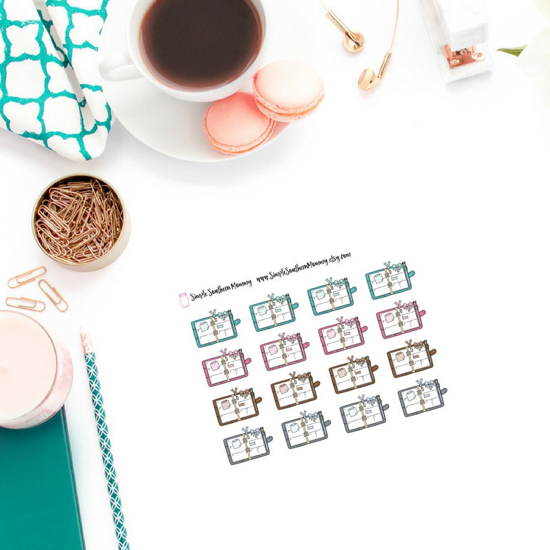 Ringed Planner Layout Decorative Stickers for Planner Decorative ...