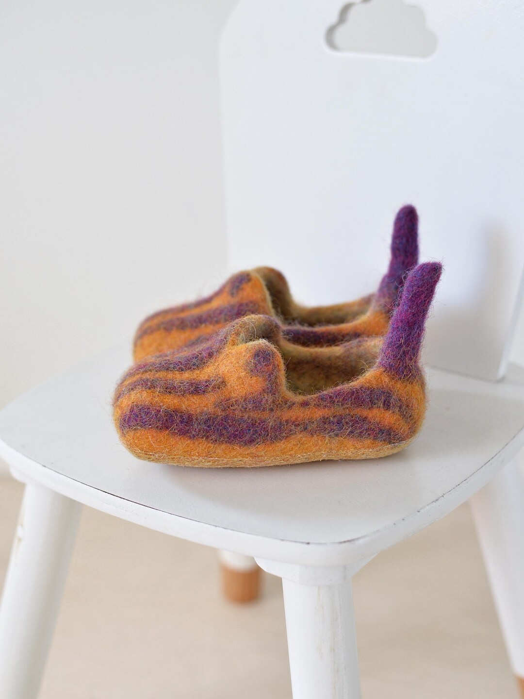 Funny Wool Baby Slippers- Eco-friendly Toddler House Shoes Perfect for ...