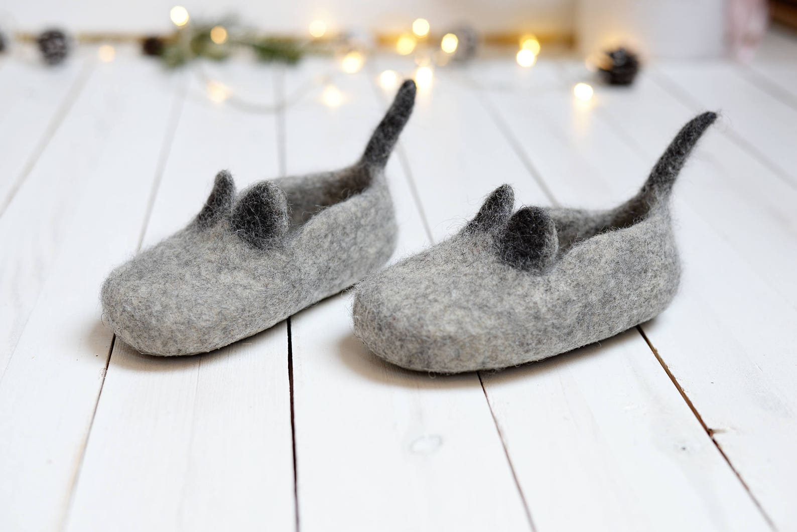 Baby Wool Slippers-wool Children Slippers-felted Kids Slippers-toddler ...
