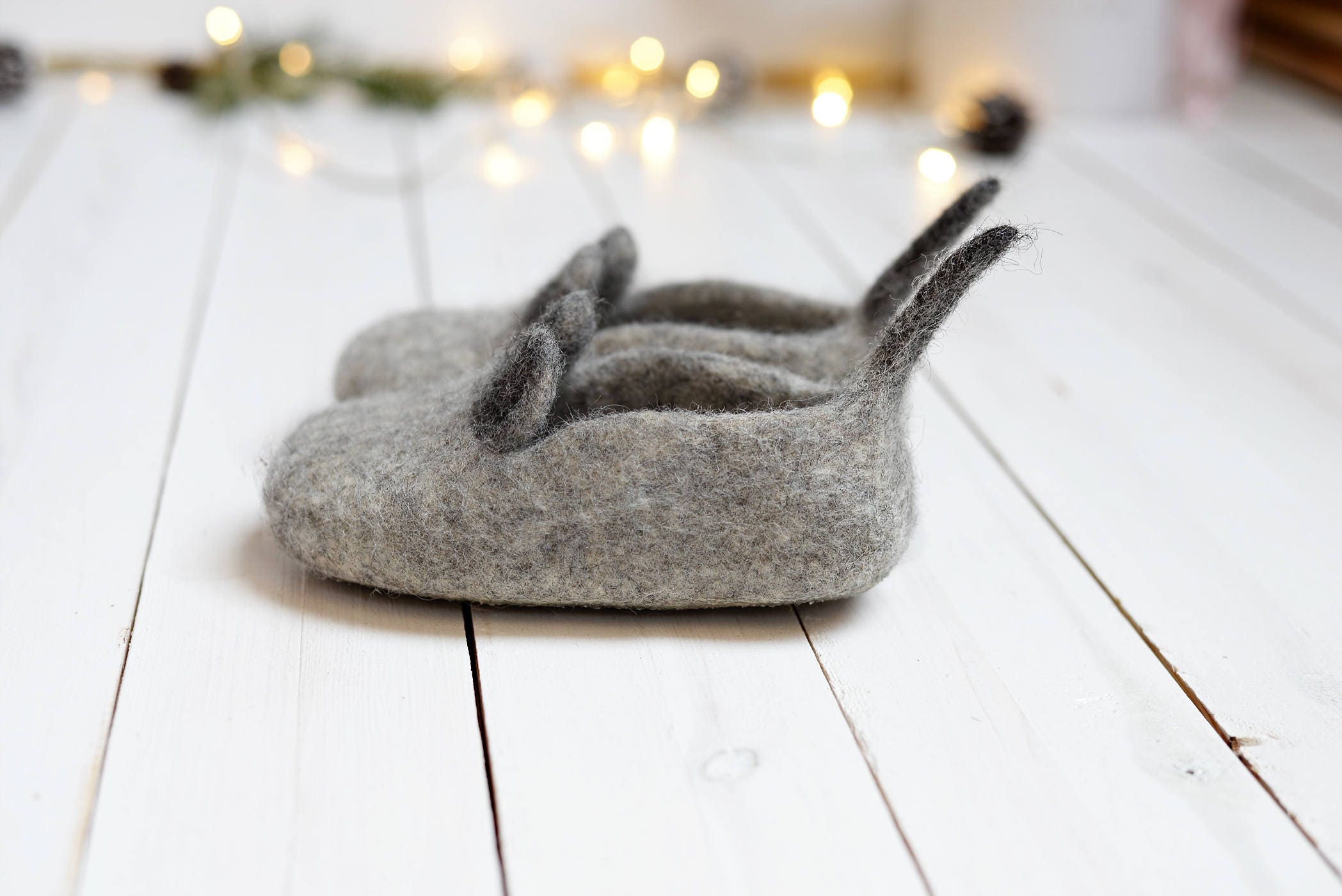 Baby Wool Slippers-wool Children Slippers-felted Kids Slippers-toddler ...