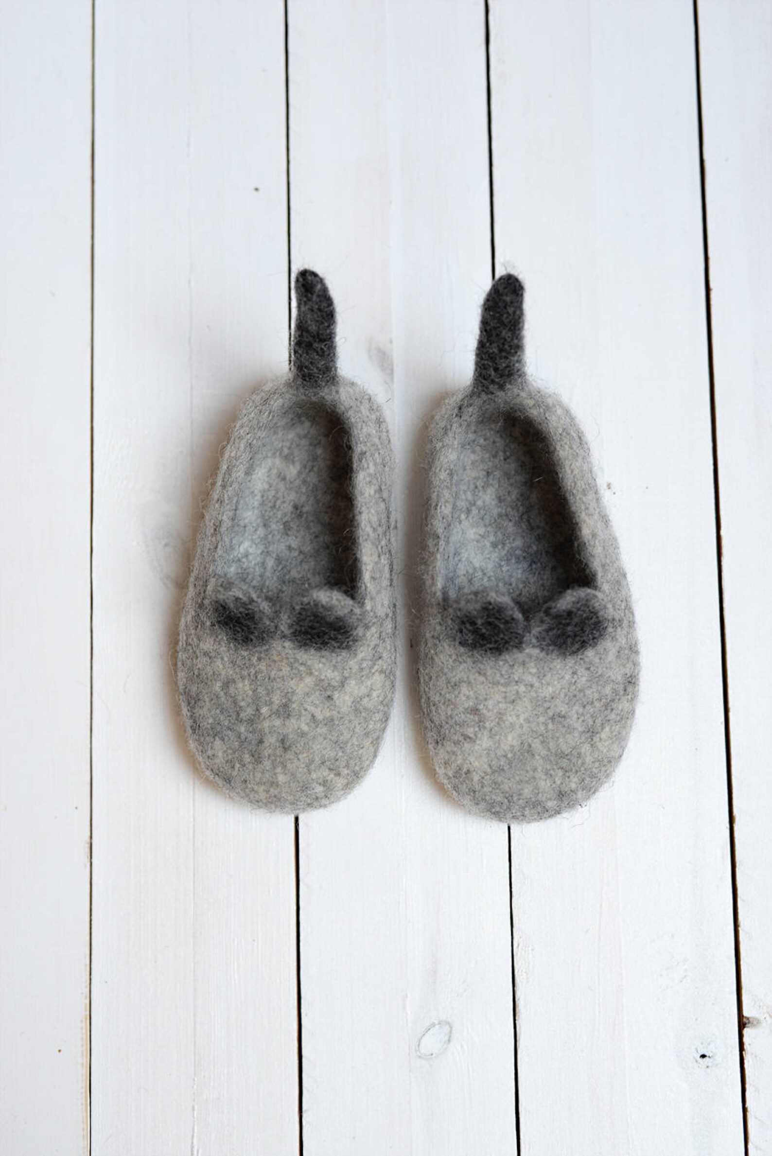Baby Wool Slippers-wool Children Slippers-felted Kids | Etsy