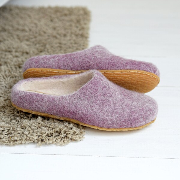 Purple Slippers - Etsy