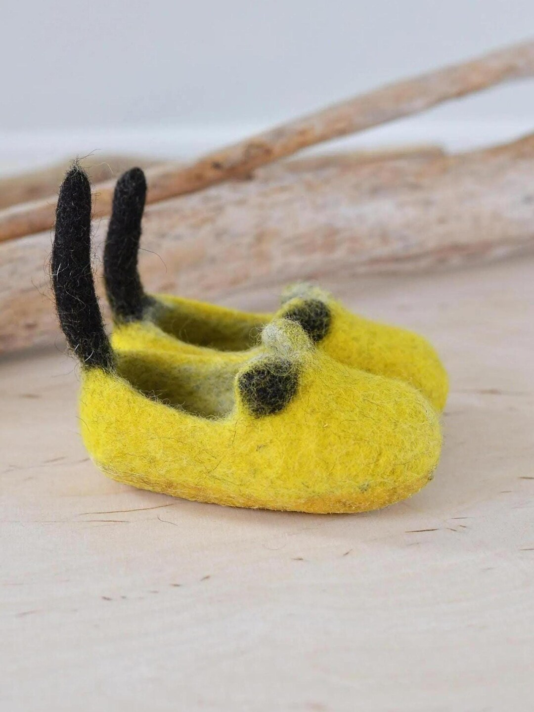 Baby Felt Slippers- Kids House Slippers- Warm Slippers for Kindergarten ...