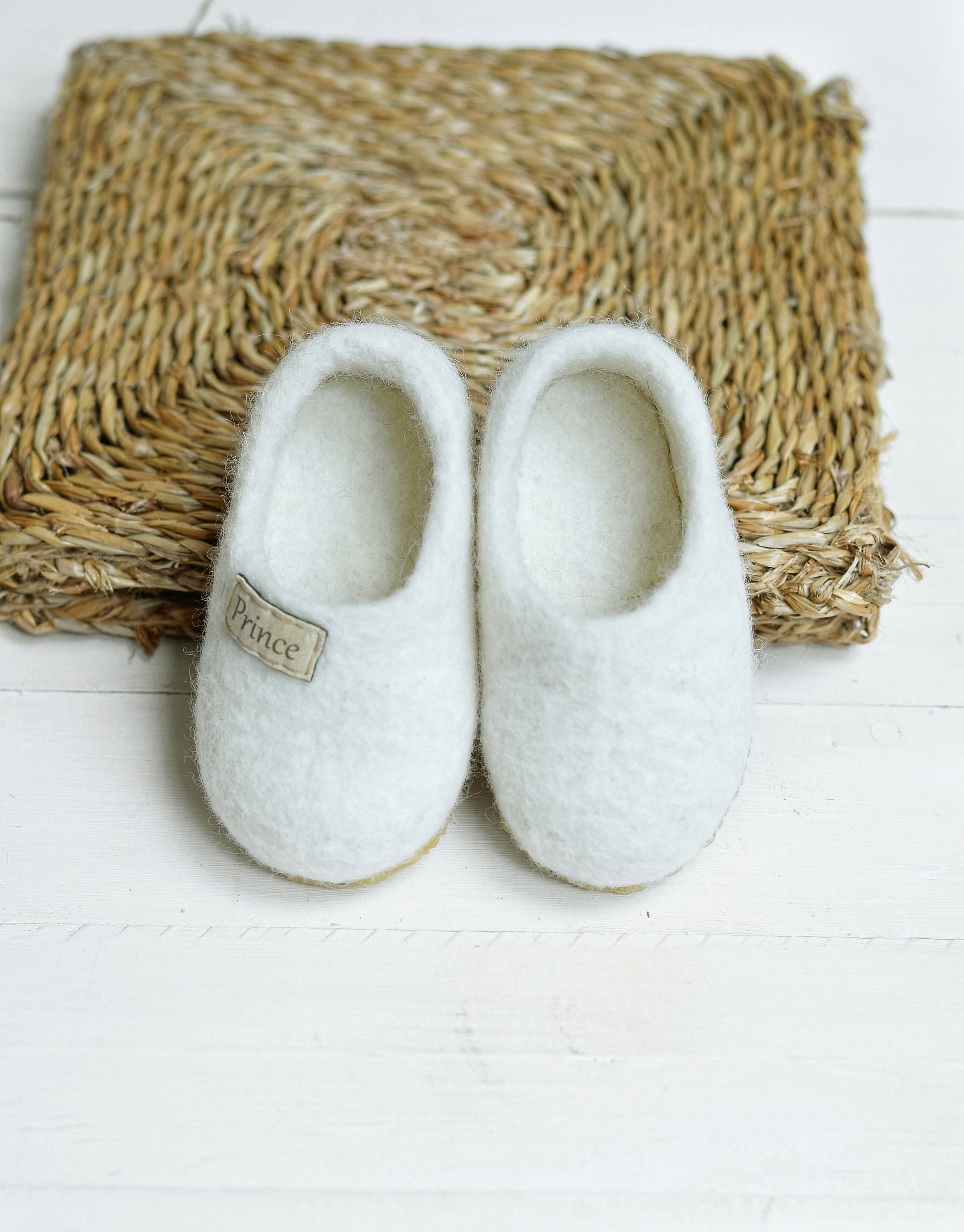 Wool Slippers for Children Kindergarten Personal Slippers - Etsy