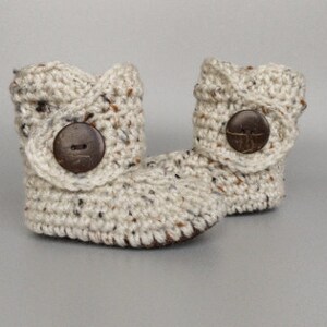 Gender Neutral Baby Shoes, Gift for Boy Baby Shower, Crochet Baby ...
