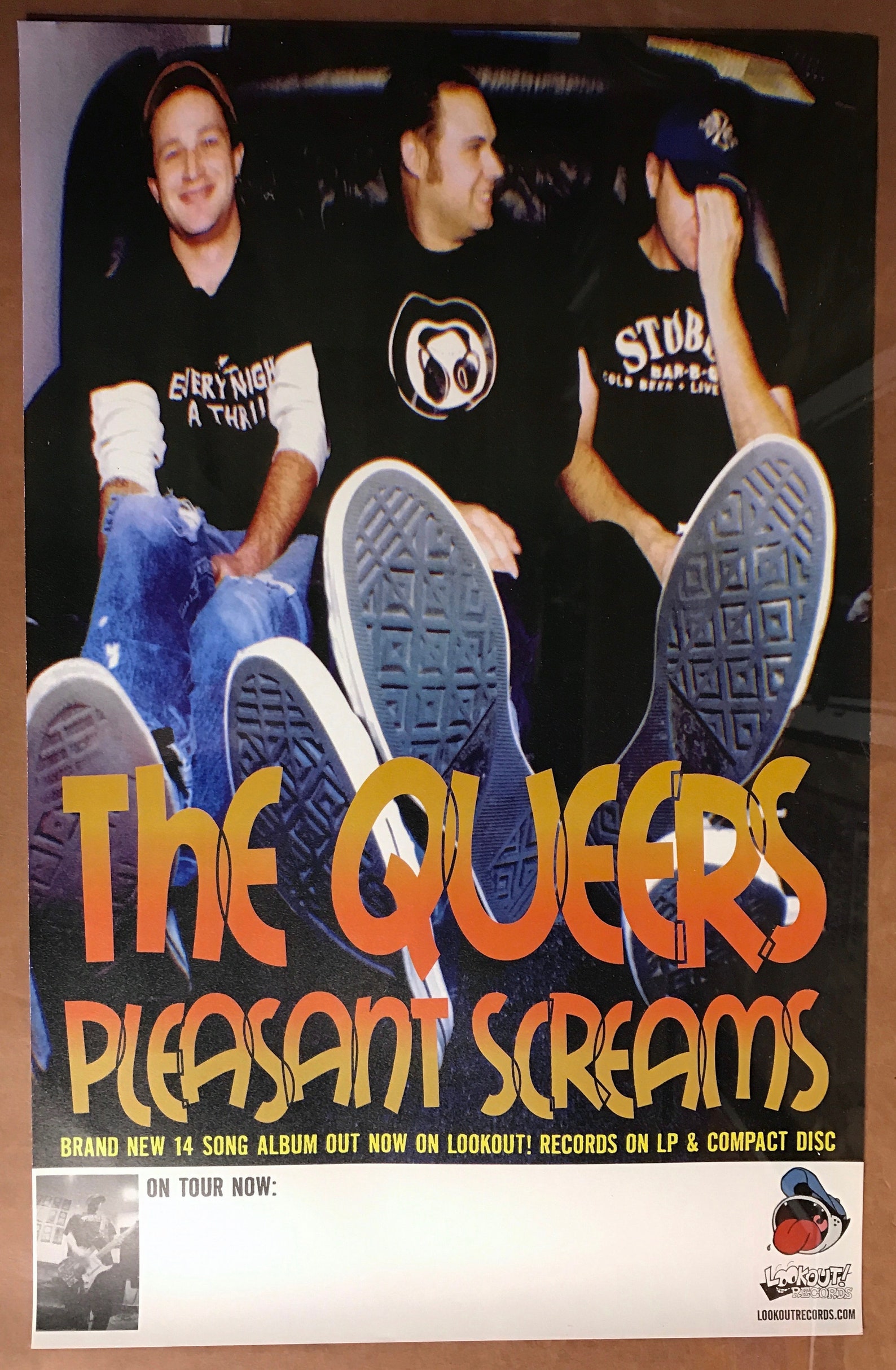 The Queers 11 X 17 Promo Poster Full Color Lookout Records - Etsy