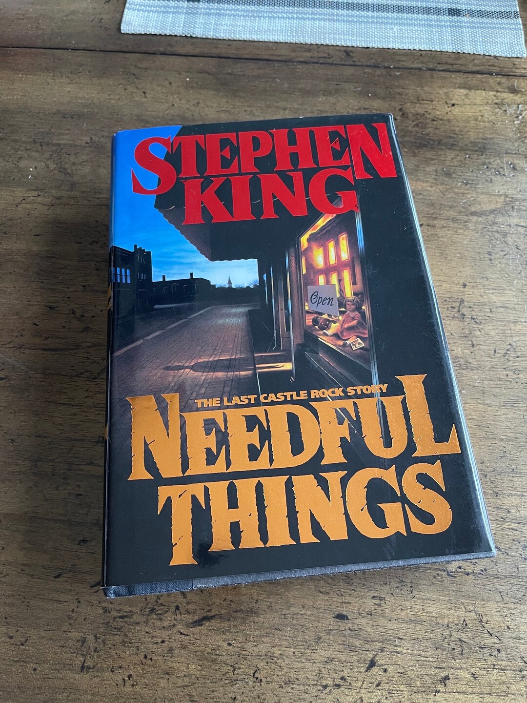 1991 First Edition Stephen King Book "needful Things" - Etsy