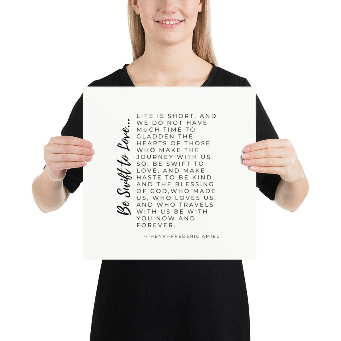 Be Swift to Love - Etsy