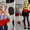 Knitted Cardigan With Hood for Minifee, Slim Msd, BJD 1/4 Doll.for ...