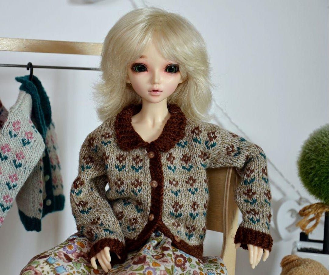 Minifee, Slim Msd, 1/4 Bjd Doll Short Cardigan. (for People 14+) - Etsy