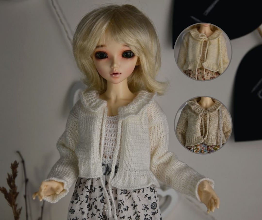 Minifee, Slim Msd, 1/4 Bjd Doll Short Cardigan. (for People 14+) - Etsy