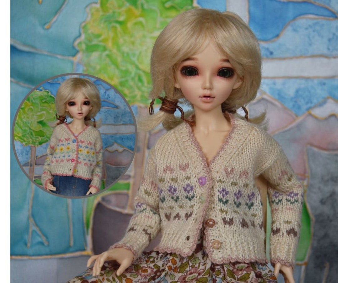 Minifee, Slim Msd, 1/4 Bjd Doll Short Cardigan. (for People 14+) - Etsy