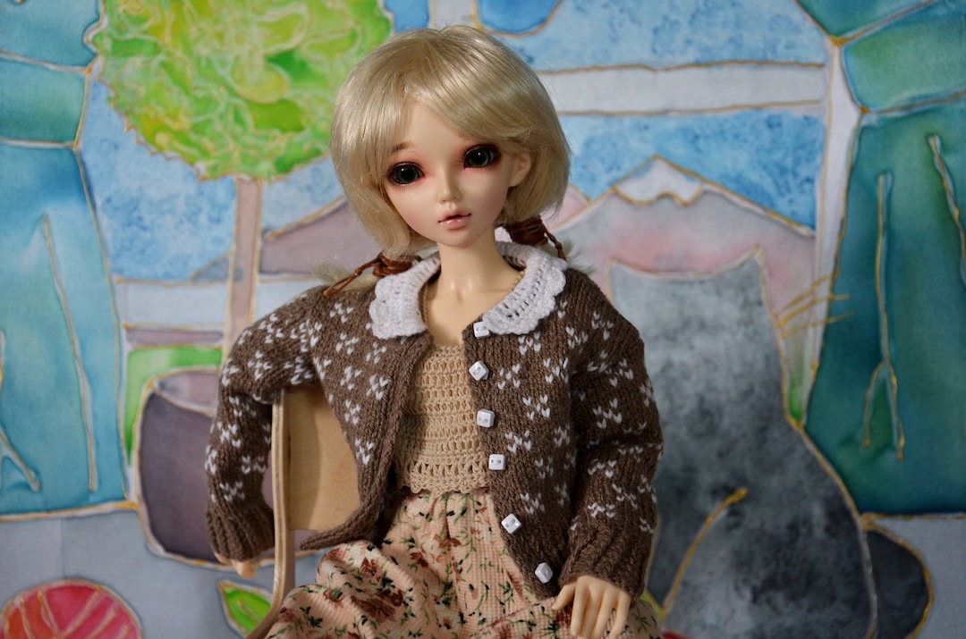 Minifee, Slim Msd, 1/4 Bjd Doll Short Cardigan. for People 14 - Etsy