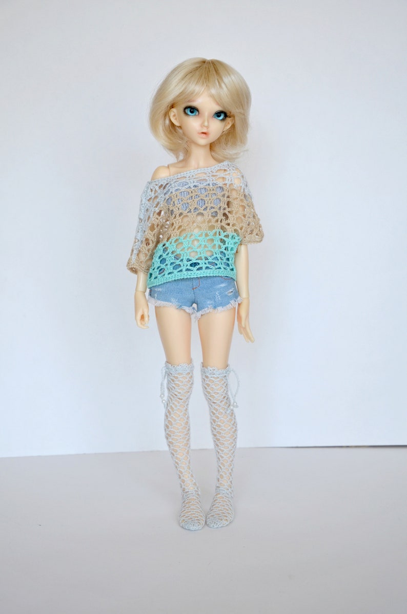 Knitted High Socks 16 Colors for Minifee Slim Msd 1/4 Bjd | Etsy