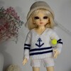 Knitted Cardigan With Hood for Minifee, Slim Msd, BJD 1/4 Doll.for ...