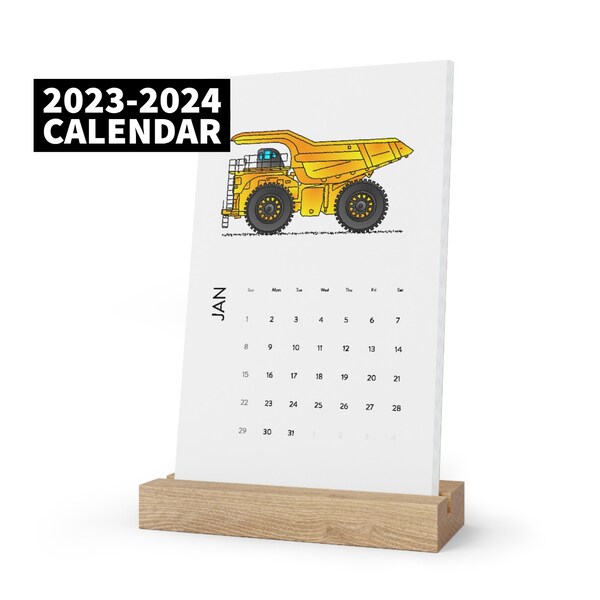 Desk Calendar - Etsy