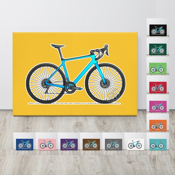 Bicycle Canvas - Etsy