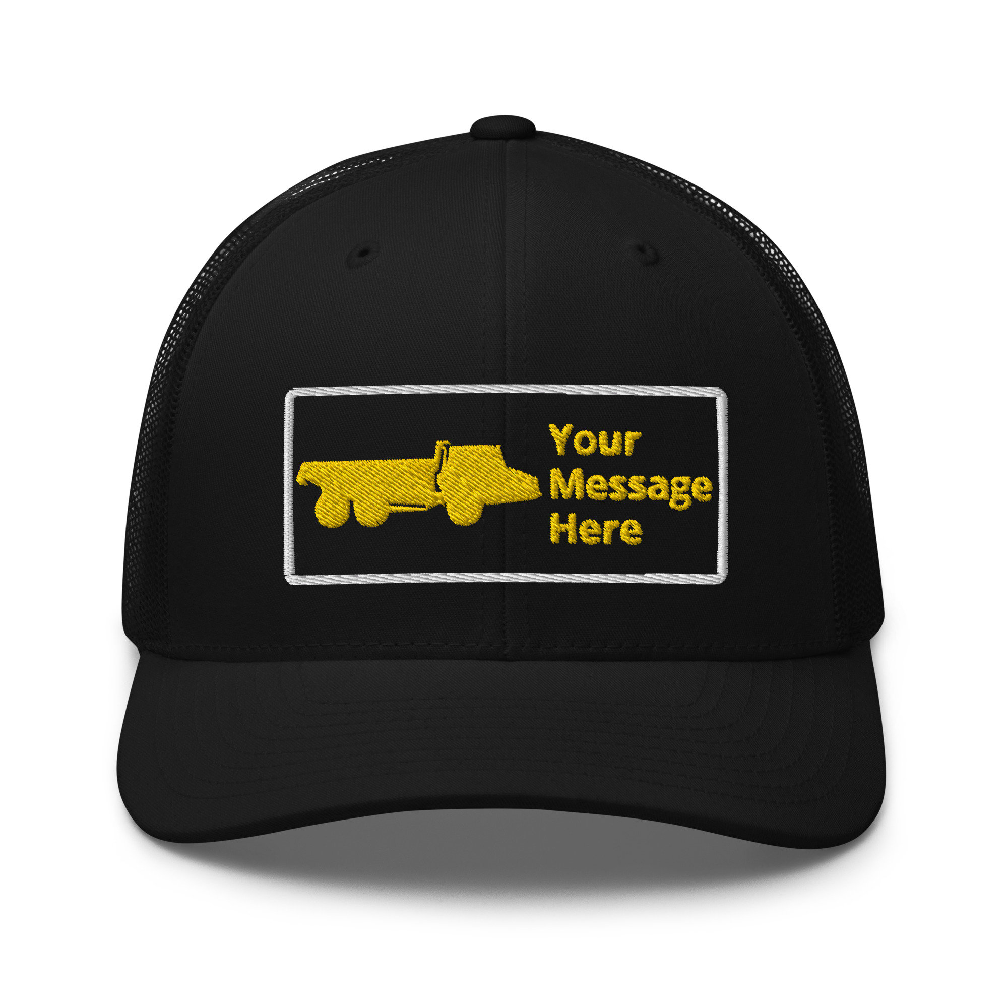 Articulated Hauler Cap. Heavy Machinery Trucker Hat for Driver Operator ...
