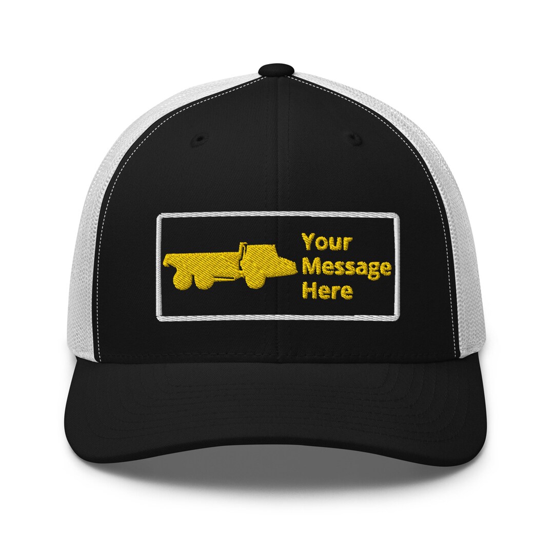 Articulated Hauler Cap. Heavy Machinery Trucker Hat for Driver Operator ...
