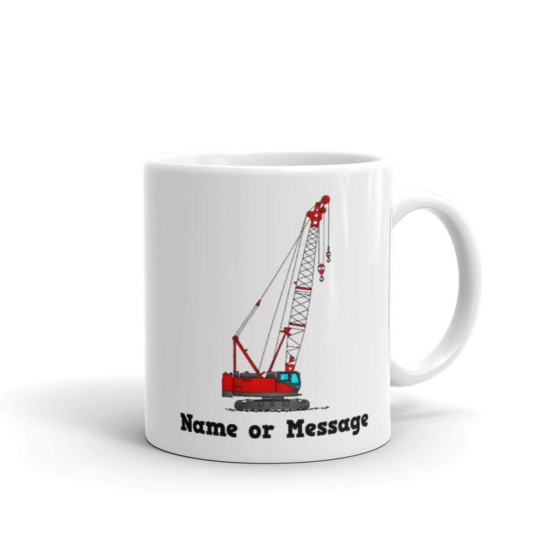 Construction Crane Mug - Etsy