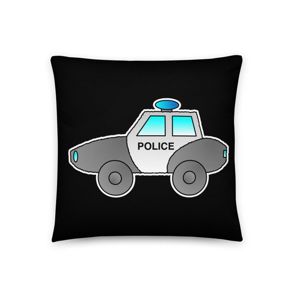 Police Car Pillow - Etsy