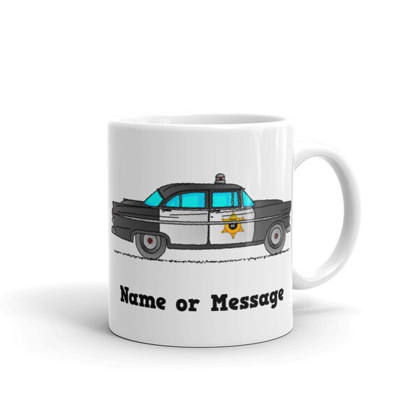 Police Coffee Mug - Etsy