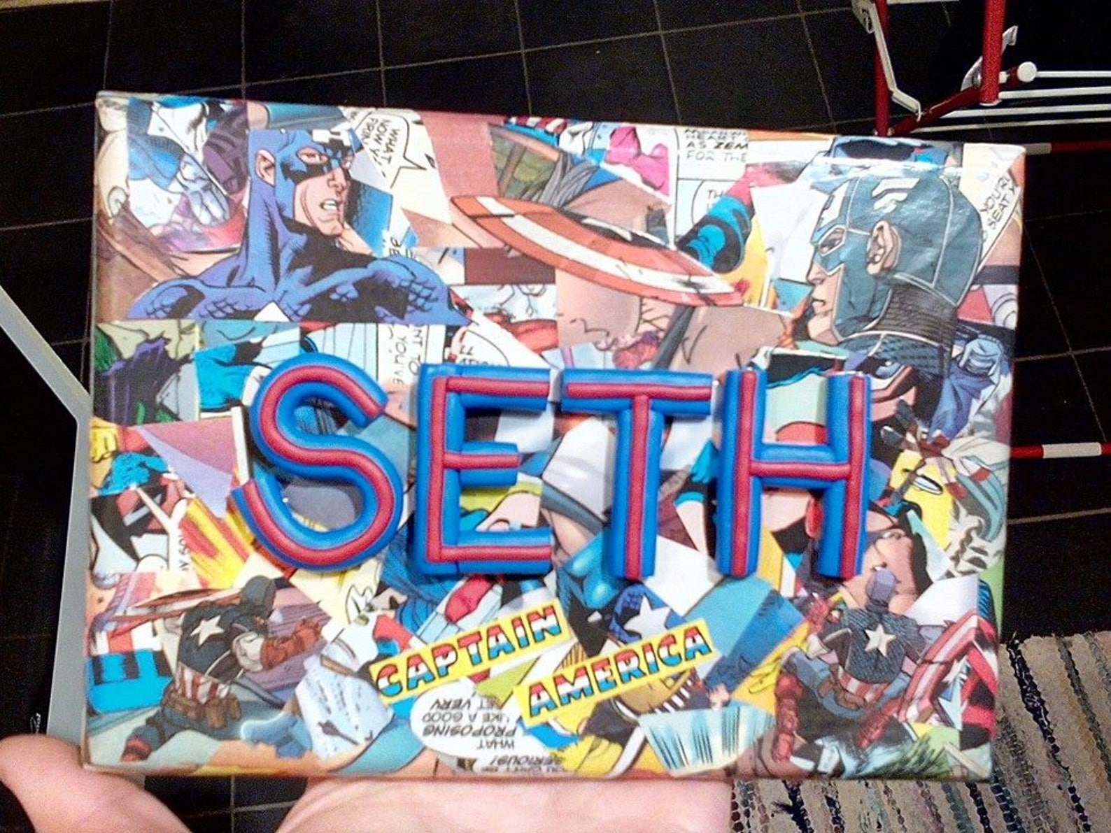 Name Plaque Personalised One-of-a-kind Marvel Superhero - Etsy UK