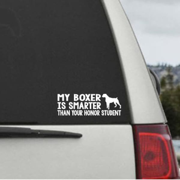Boxer Decal - Etsy