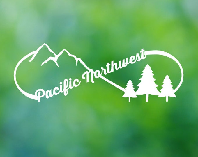 Element Vinyl Decal, Compass Decal, Mountain Decal, Car Decal, Outdoor ...