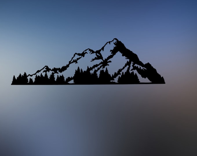 Mount Shasta Decal Mountain Silhouette Decal Car Decal Car Sticker ...