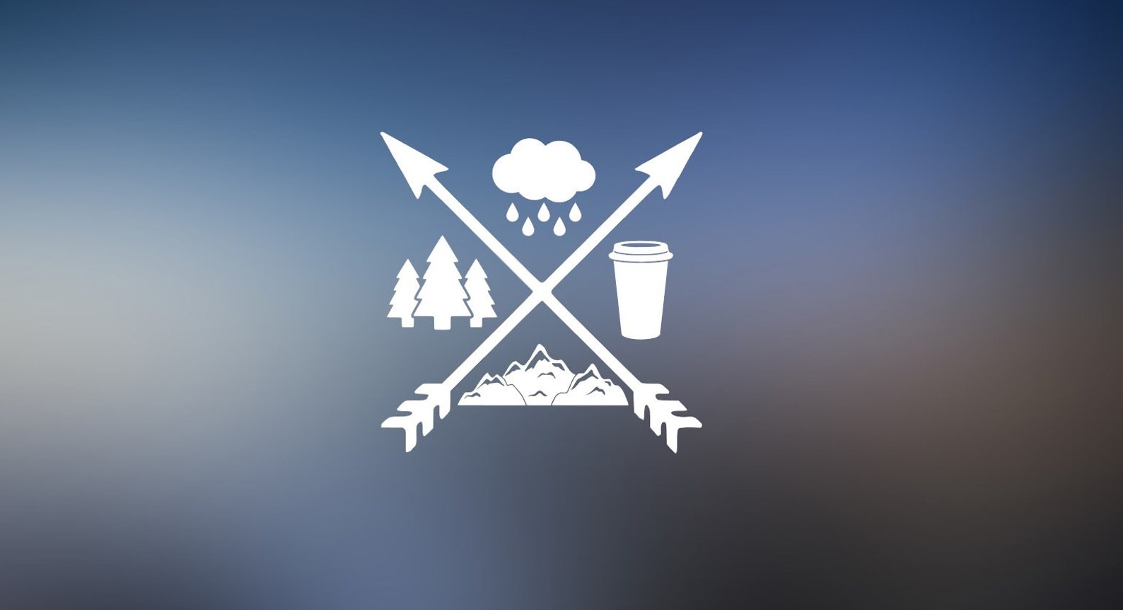 PNW Icons Decal Pacific Northwest Vinyl Decal Car Decal | Etsy