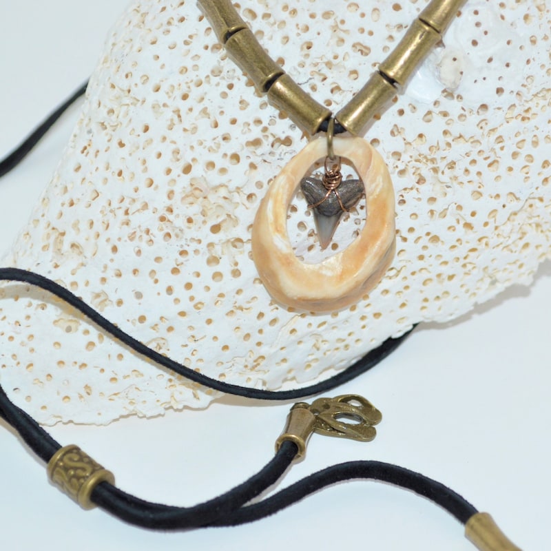 Shark Tooth Choker - Etsy