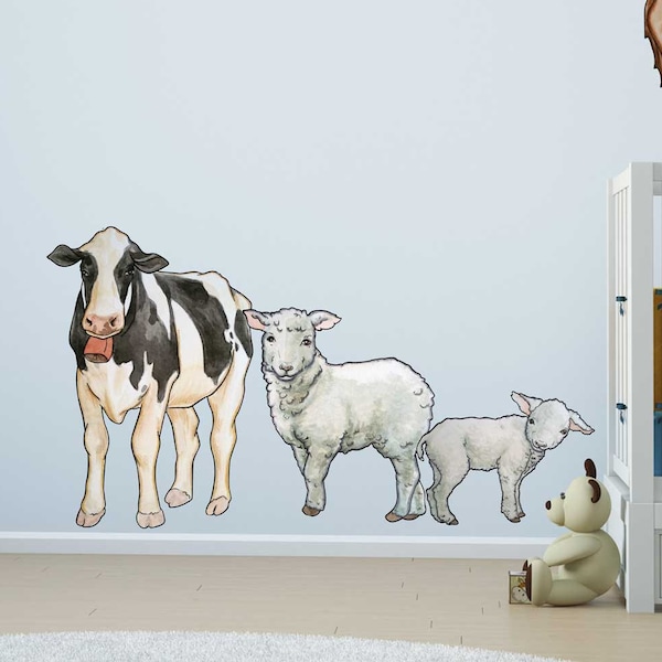 Sheep Wall Decal - Etsy