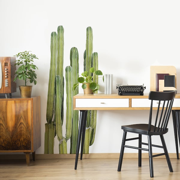 Cactus Wall Decal - Etsy