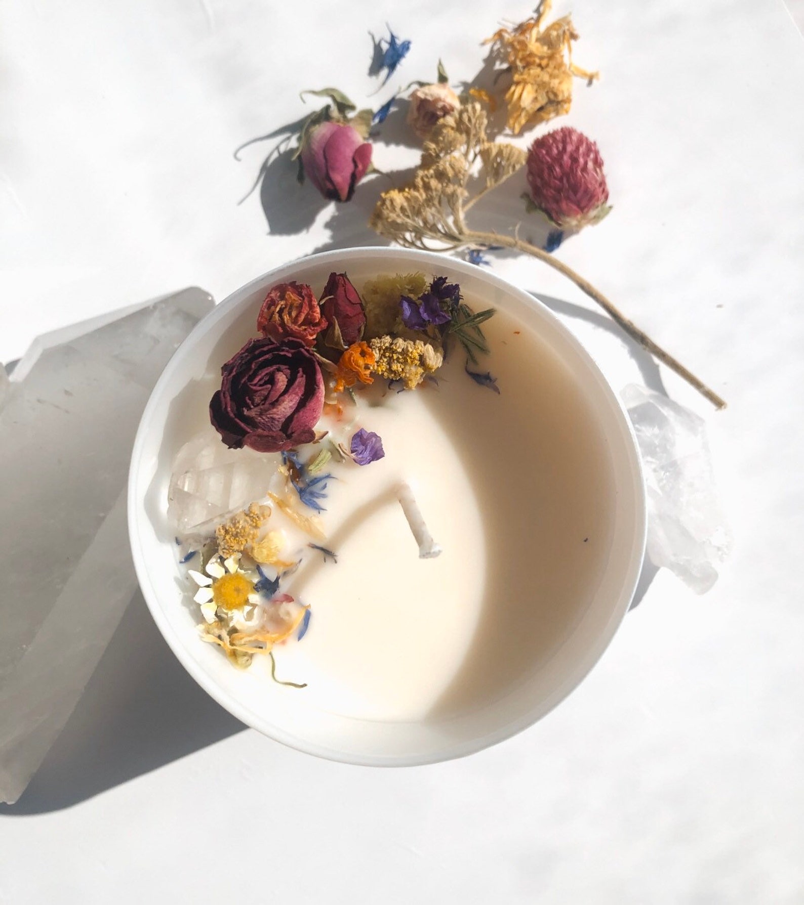 Wildflowers Botanical Candle Floral Candle Bestseller - Etsy