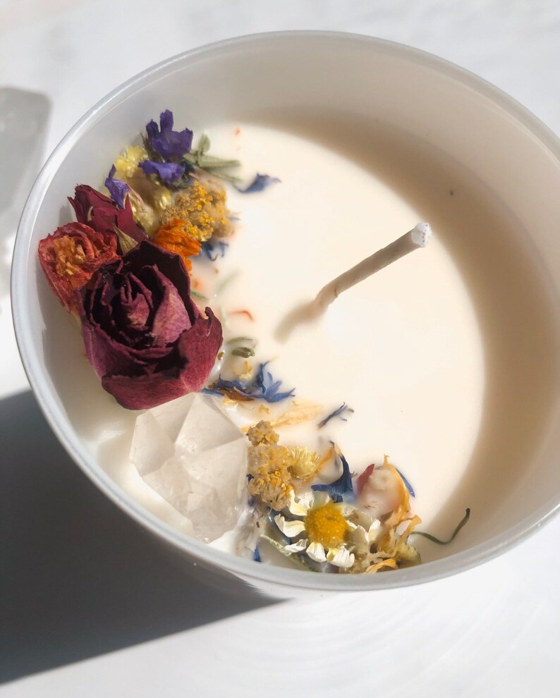 Wildflowers Botanical Candle Floral Candle Bestseller - Etsy