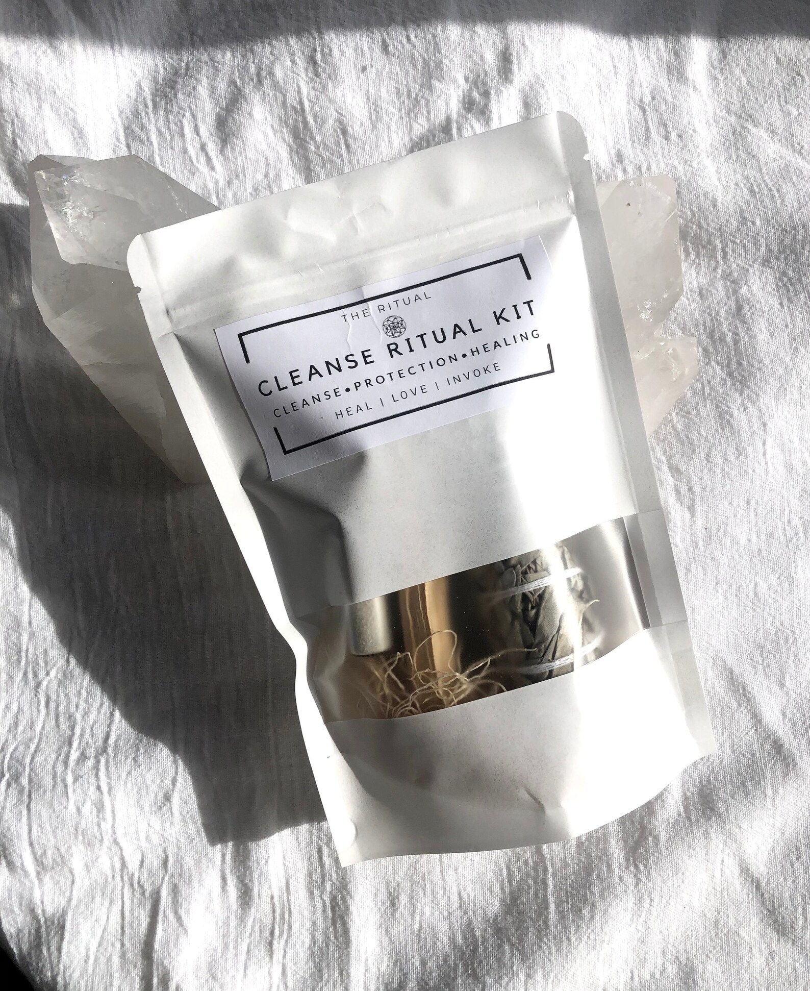 CLEANSE Ritual Kit Sage Bundle Smudging Cleansing Ceremony - Etsy