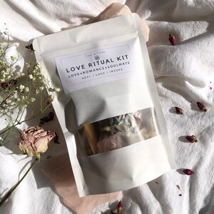 LOVE Ritual Kit Love Spell Soulmate Heart Healing Heart Chakra Rose ...