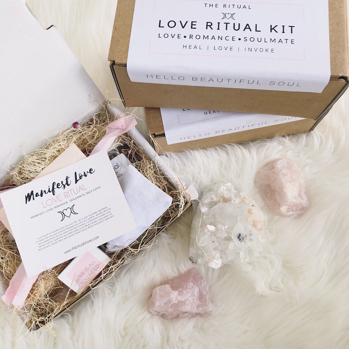Manifest Love Ritual Kit Love Spell Attract Soulmate Romance - Etsy