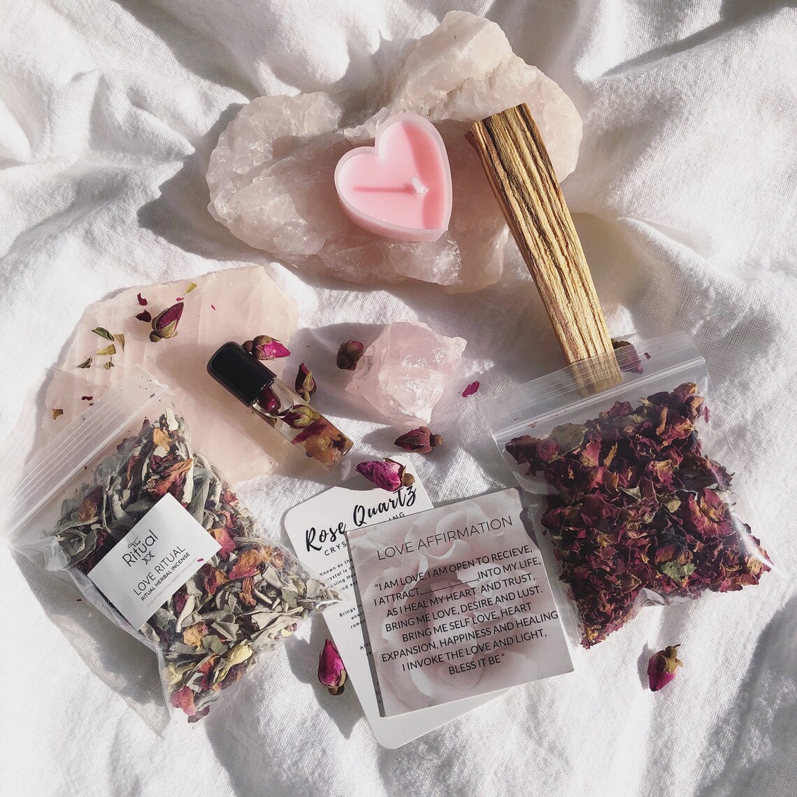LOVE Ritual Kit Love Spell Soulmate Heart Healing Heart Chakra - Etsy